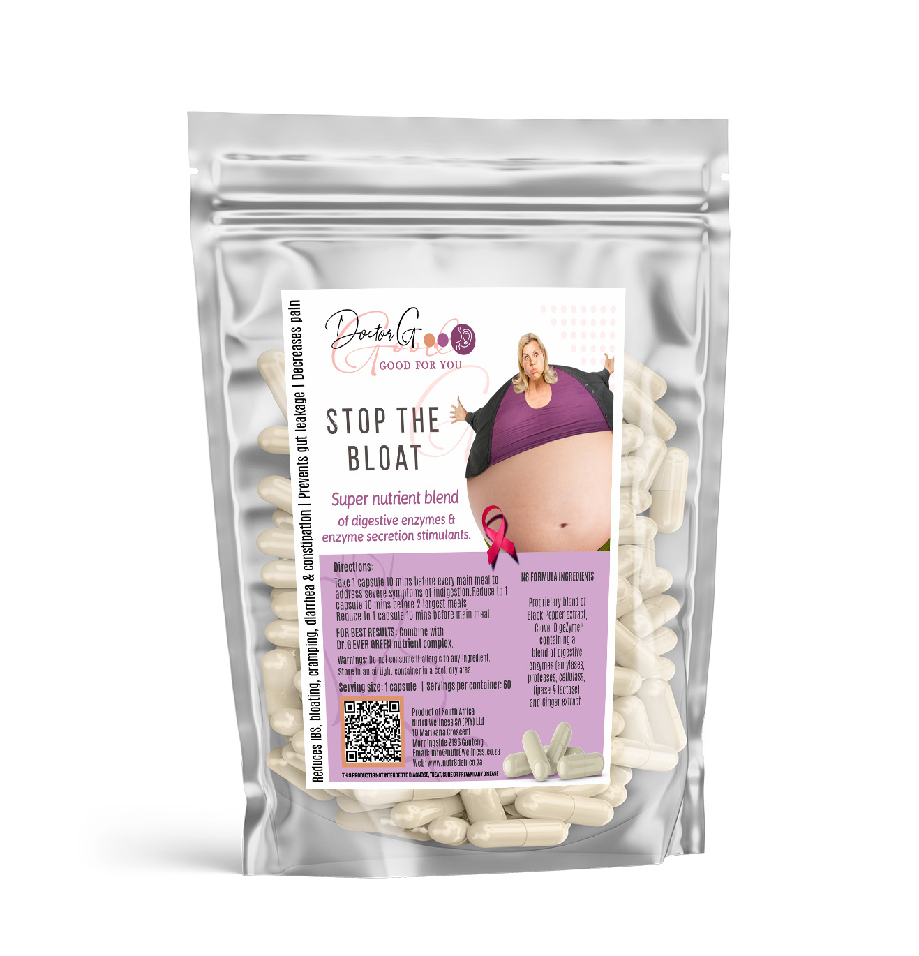 Dr G - STOP THE BLOAT With Digestive Enzymes | Nutr8deli