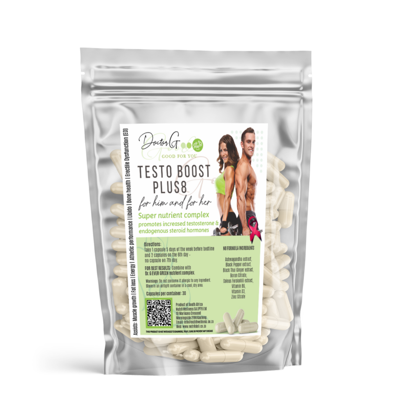 Dr G - TESTO BOOST PLUS 8 Testosterone Booster | Nutr8deli